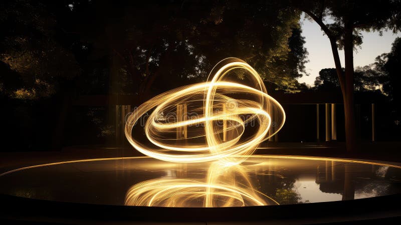 Setting spinning light stock illustration. Illustration of illumination ...