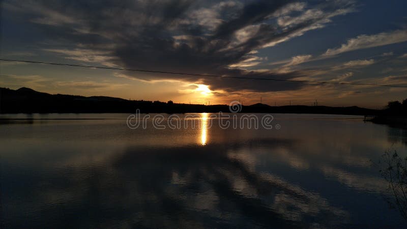 The Setting Sun is Infinitely Good Stock Image - Image of infinitely ...