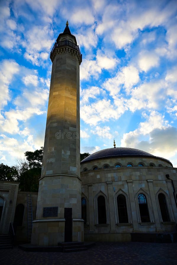 Ar-Rahma Mosque in Kyiv, Ukraine Stock Photo - Image of street, arch ...