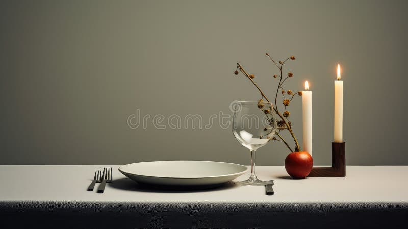 Setting table top angle stock illustration. Illustration of angle ...