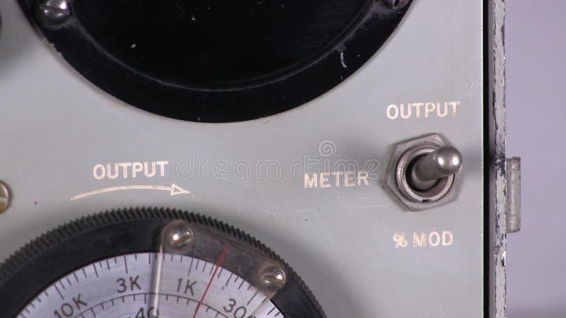 Meter Reading Power and Modulation Stock Footage - Video of energize ...