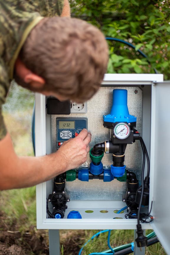 Setting Up an Automatic Water Supply System for Drip Irrigation. the ...