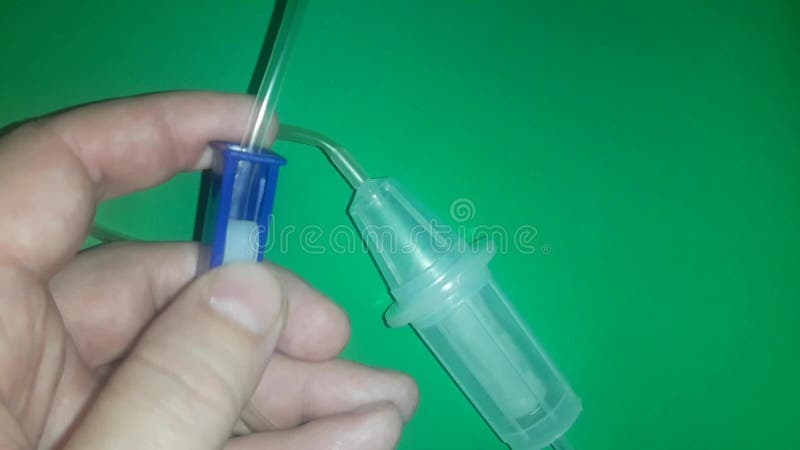 Setting Up a Medical Catheter for Medication Delivery Stock Video ...