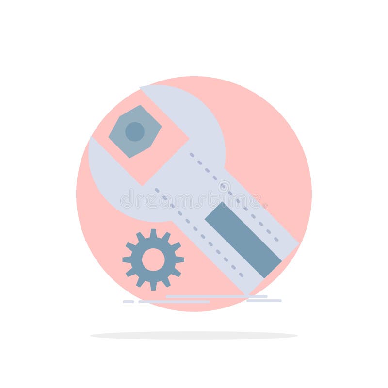 Settings, App, Installation, Maintenance, Service Flat Color Icon ...