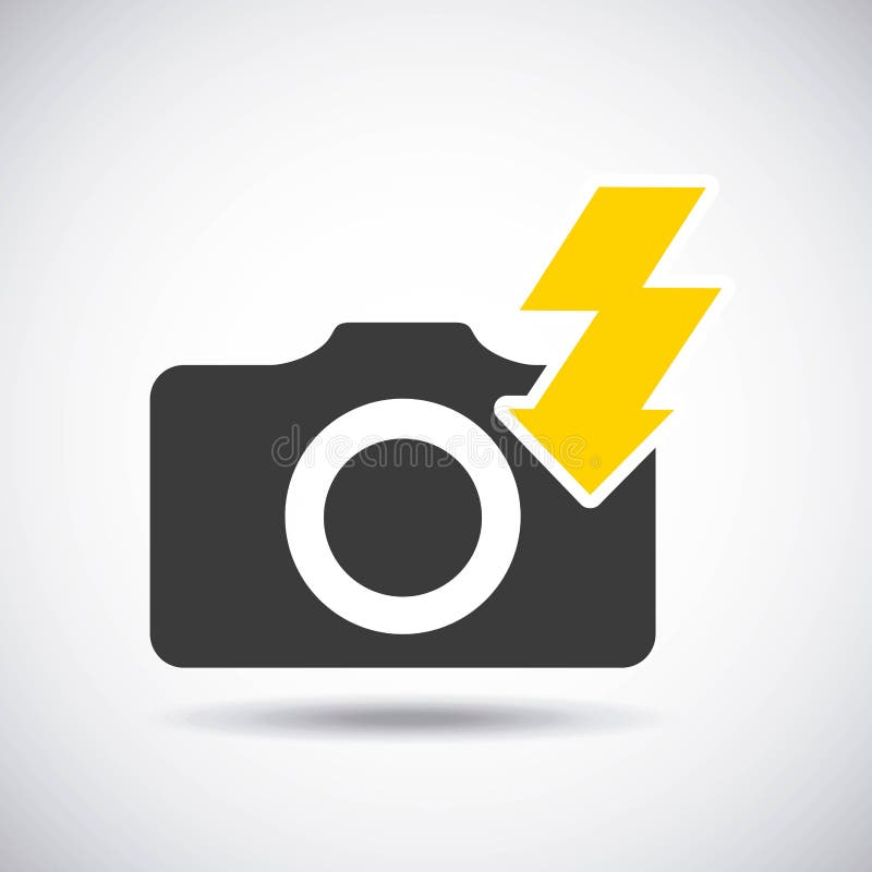 Settings camera design stock illustration. Illustration of sign - 71476250