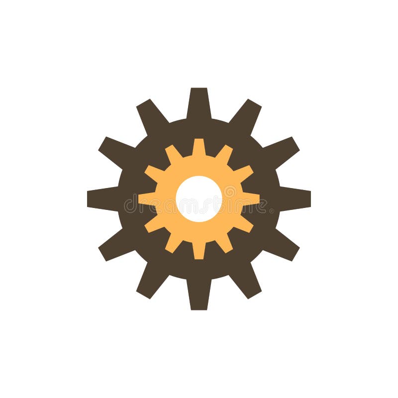 Settings, Cog, Gear, Production, System, Wheel, Work Flat Color Icon ...