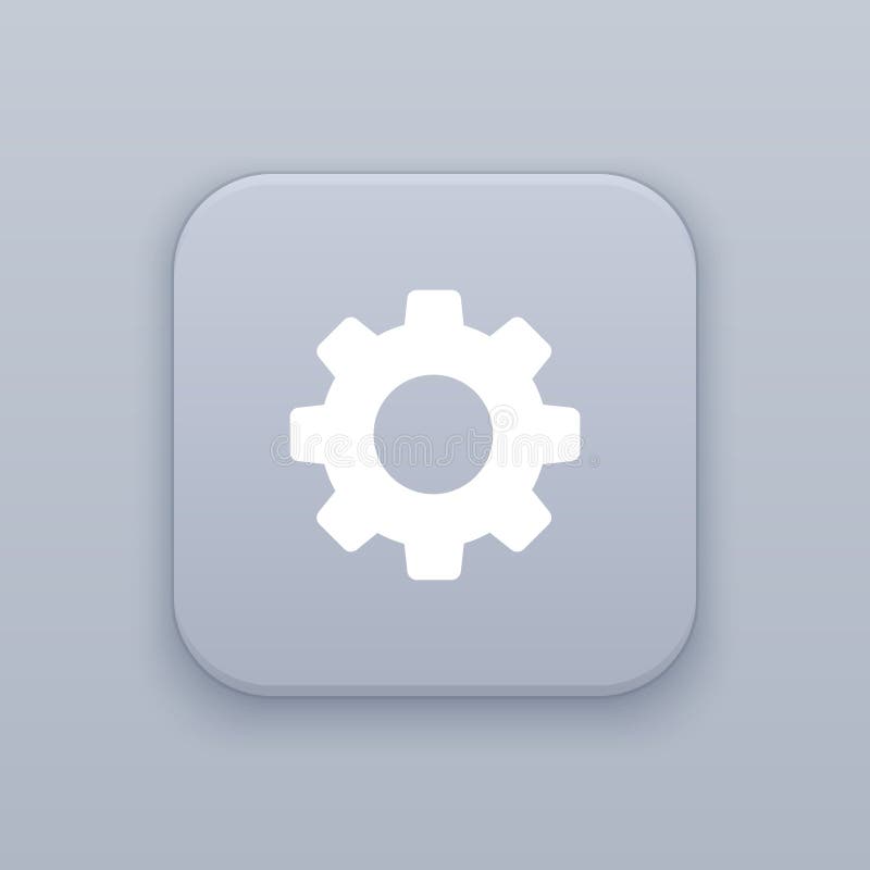 Gear Button Stock Illustrations – 29,298 Gear Button Stock ...