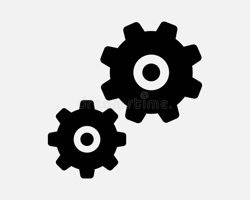 Settings Gear Icon Machine Setting Cog Wheel Cogwheel Industry ...