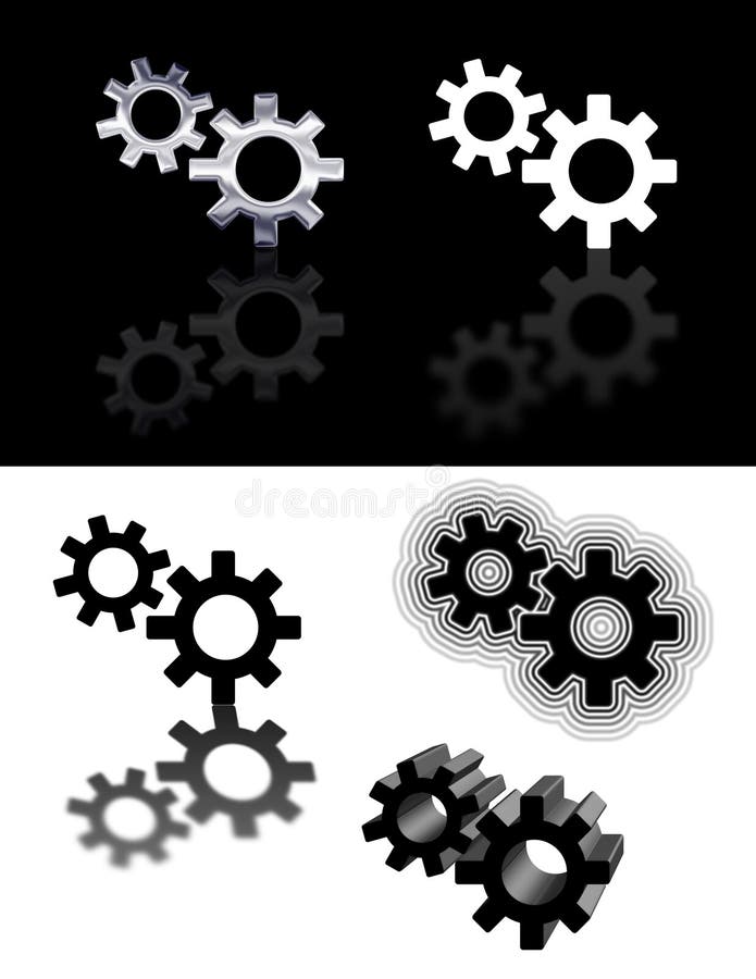 Settings Icon stock illustration. Illustration of design - 29371167