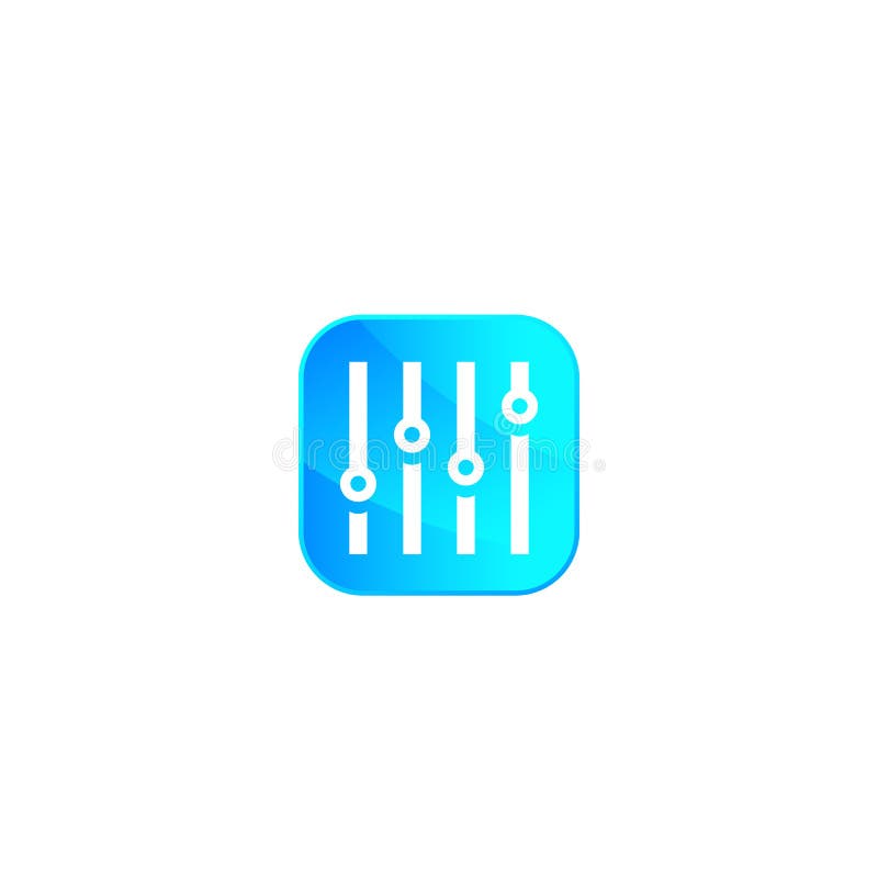 Settings Icon for Apps, Vector Stock Vector - Illustration of default ...