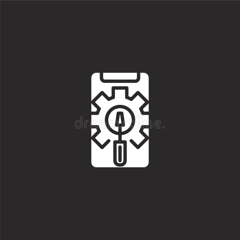 Settings Icon. Filled Settings Icon for Website Design and Mobile, App ...