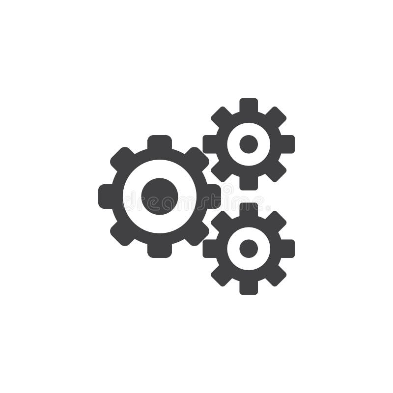 Gears Pictogram Stock Illustrations – 7,018 Gears Pictogram Stock ...