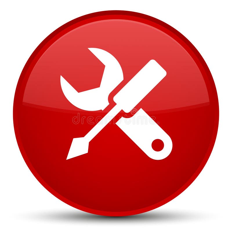 Settings Icon Red Round Button Stock Illustrations – 461 Settings Icon ...