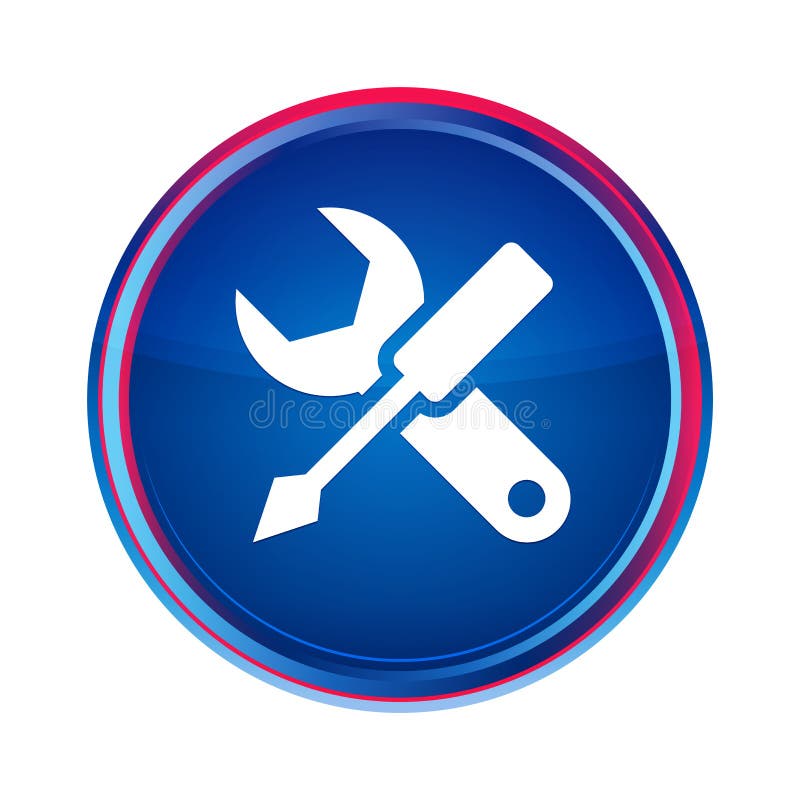 Blue Icon Settings Stock Illustrations – 17,025 Blue Icon Settings ...