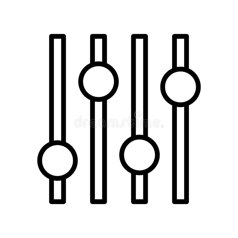 Settings Icon Vector Isolated on White Background, Settings Sign Stock ...