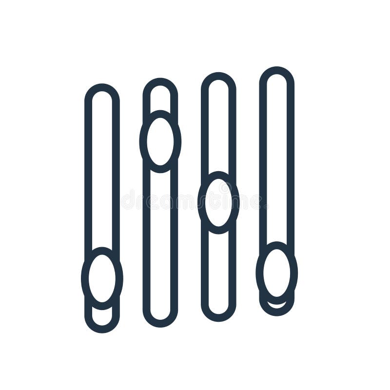 Settings Icon Vector Isolated on White Background, Settings Sign , Black Symbols Stock Vector ...