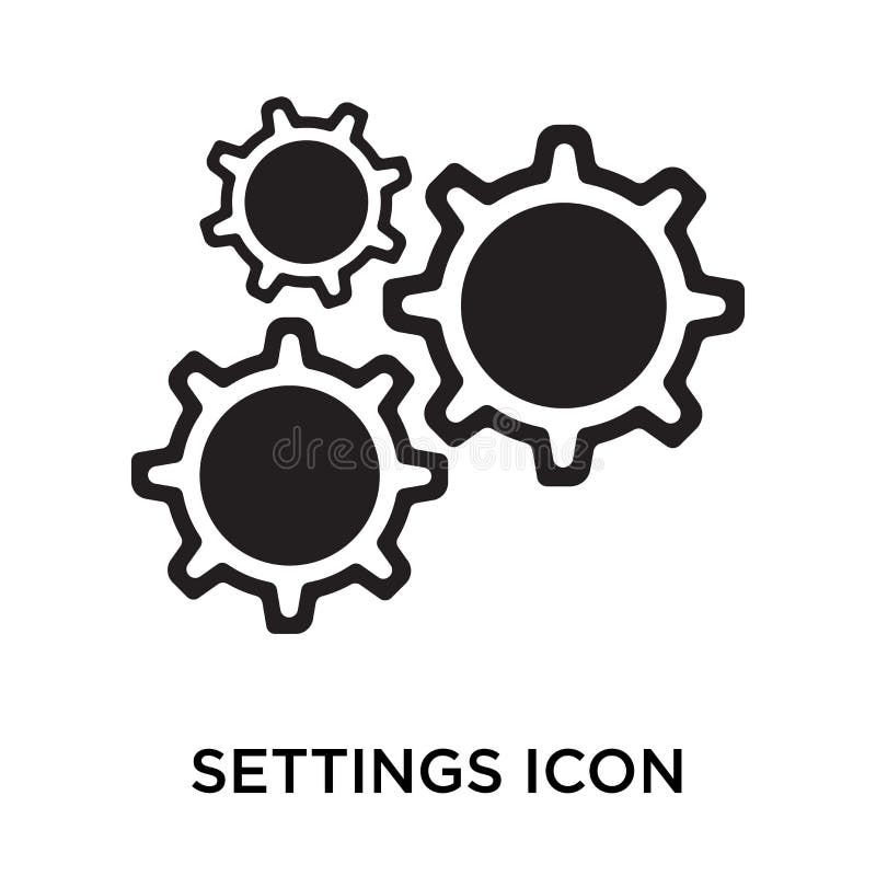 Settings Icon from Collection. Stock Vector - Illustration of internet ...