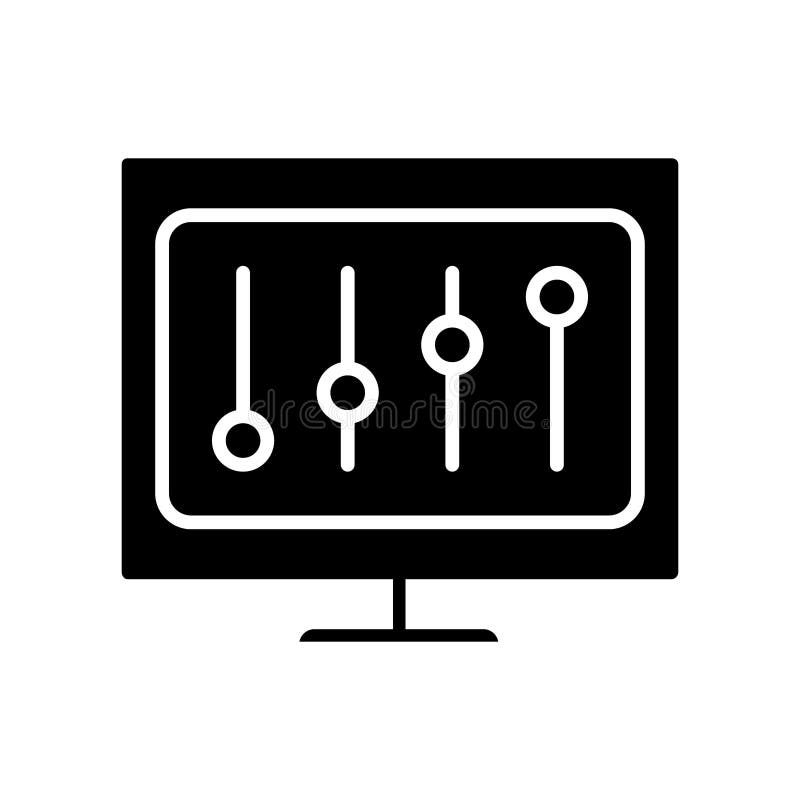 Settings Icon Vector. Options Illustration Sign. Adjustment Symbol ...