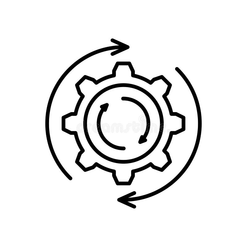 Settings Icon Vector Sign and Symbol Isolated on White Background ...