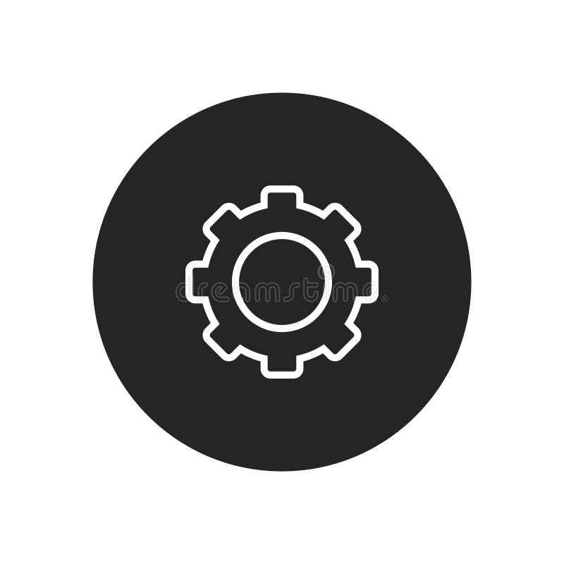 Settings Icon Vector. Simple Settings Sign in Modern Design Style for ...