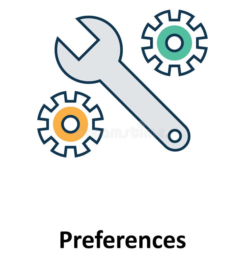 Settings Isolated and Vector Icon for Technology Stock Vector ...