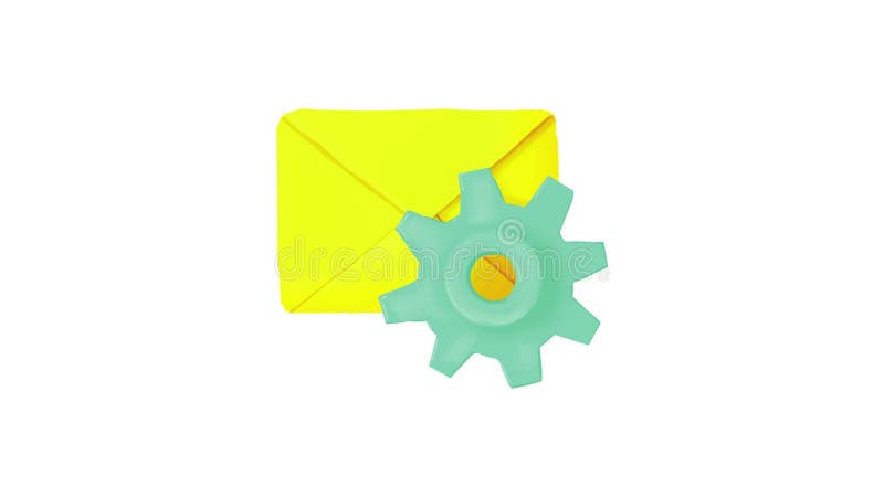 Settings of Letters Icon Animation Stock Video - Video of information ...