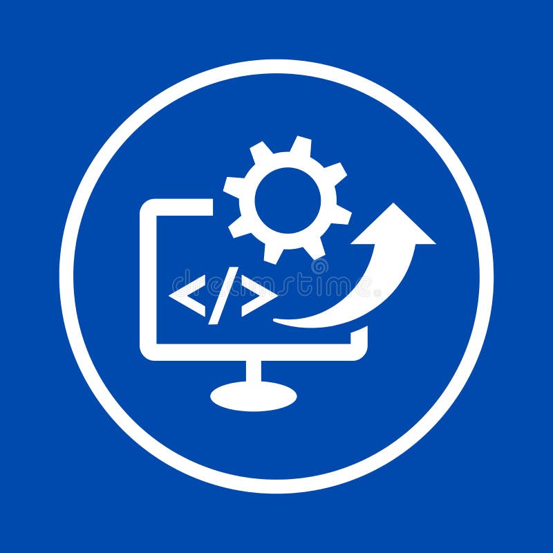 Settings logo design stock illustration. Illustration of line - 266009969