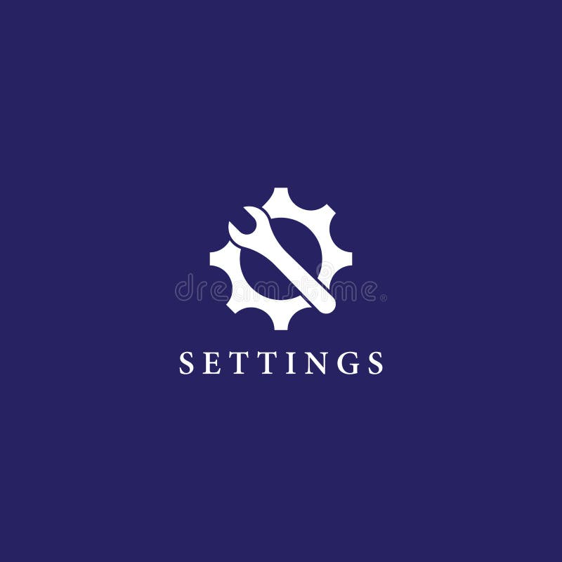 Settings Logo Stock Illustrations – 15,810 Settings Logo Stock ...