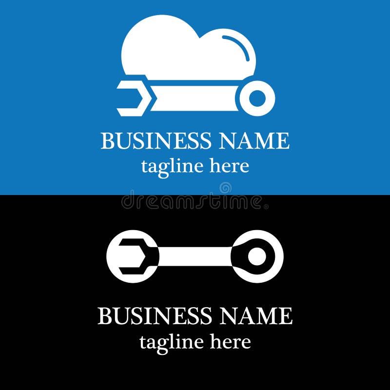 Settings logo template stock vector. Illustration of outline - 230025773