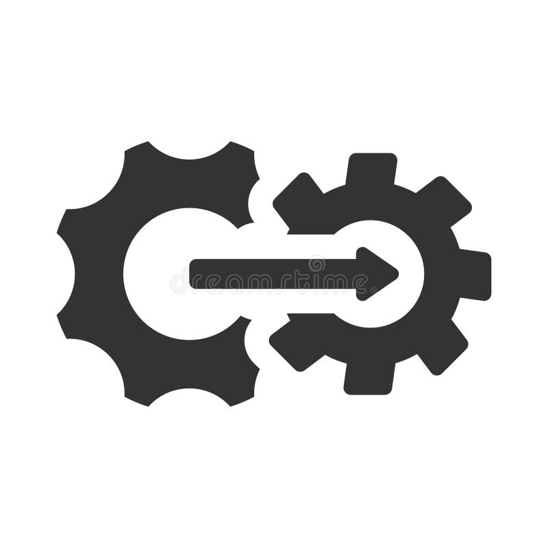 Settings modification Icon stock vector. Illustration of icon - 330713260