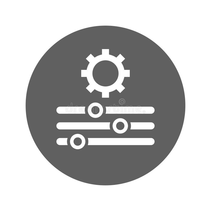Custom Settings Icon Stock Illustrations – 629 Custom Settings Icon ...