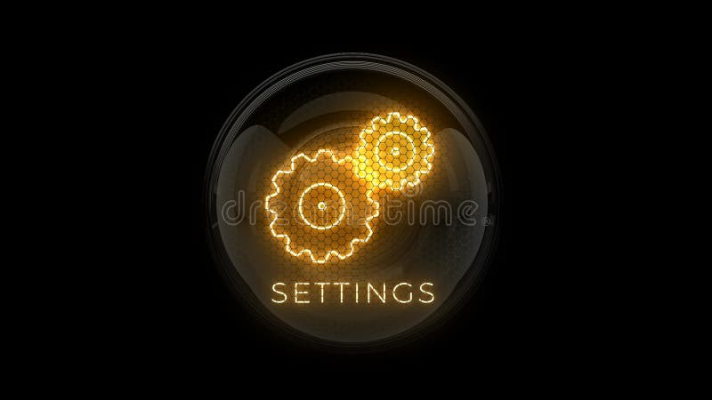 Settings. Settings Button. Settings Symbol Reveal. Settings Icon Stock ...