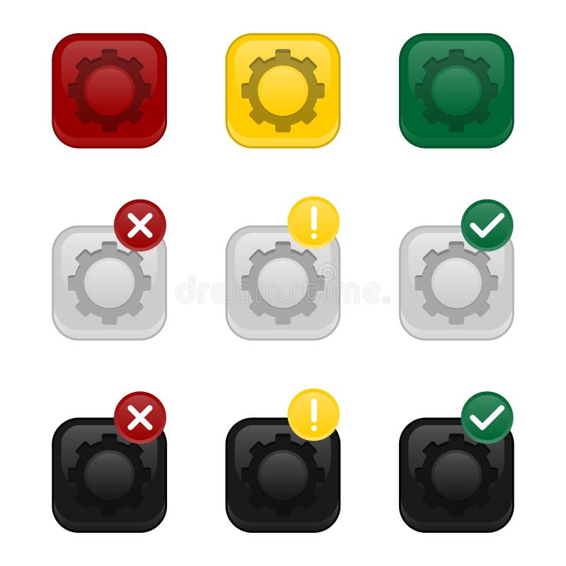 Customize Status Option Stock Illustrations – 6 Customize Status Option ...