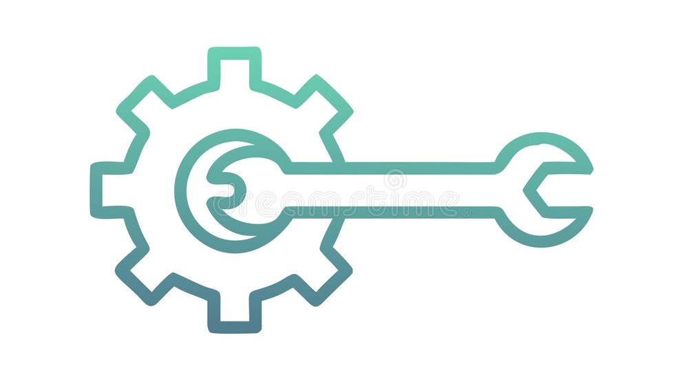 Tools Gear Wrench Icon Stock Illustrations – 11,098 Tools Gear Wrench ...
