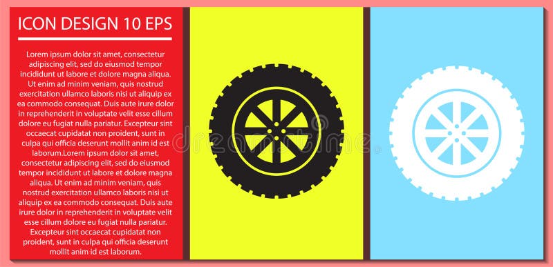 Settings Vector Icon , Lorem Ipsum Flat Design Stock Illustration ...