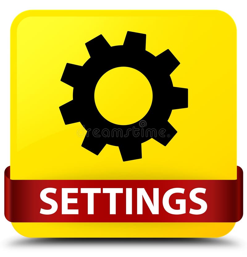 Settings Icon Red Square Button Stock Illustrations – 450 Settings Icon ...
