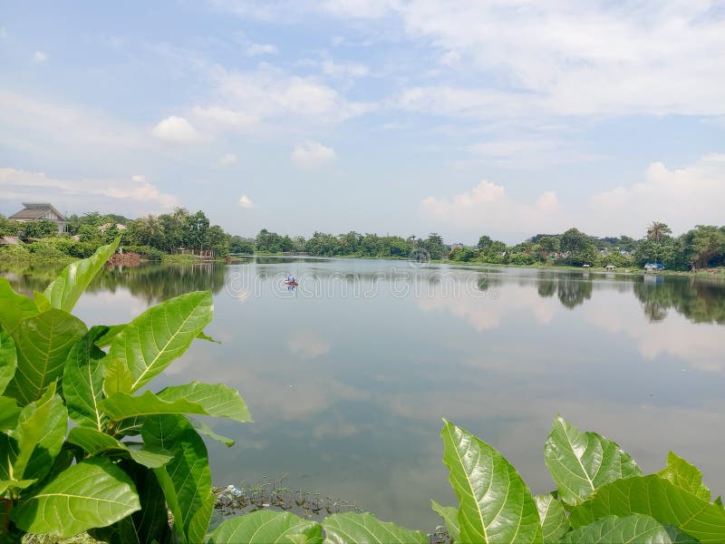 Setu Cibinong Which Has Been an Icon since Long Ago Stock Photo - Image ...
