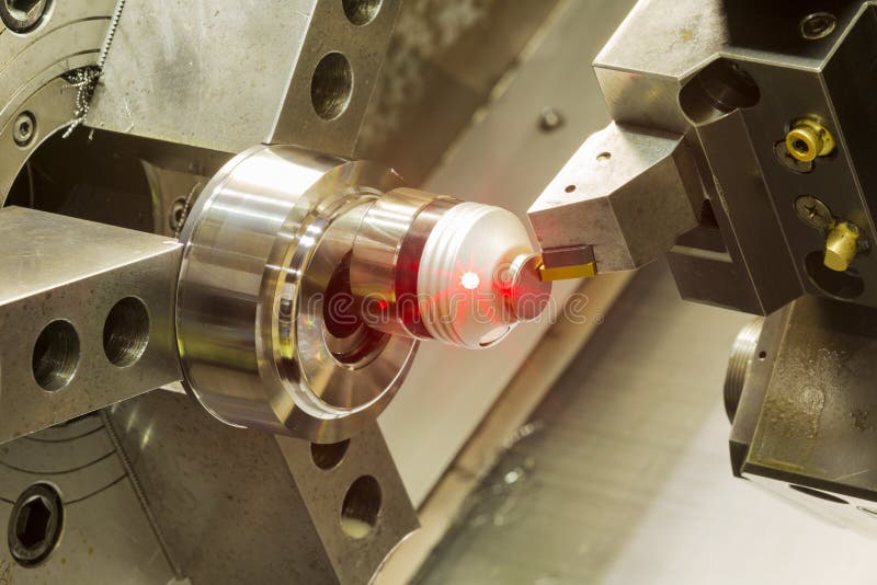 Setup Cutting Tool before Machining Stock Photo - Image of process ...