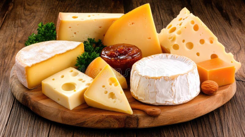 This Setup Features an Array of French Cheeses Alongside Almond Butter ...