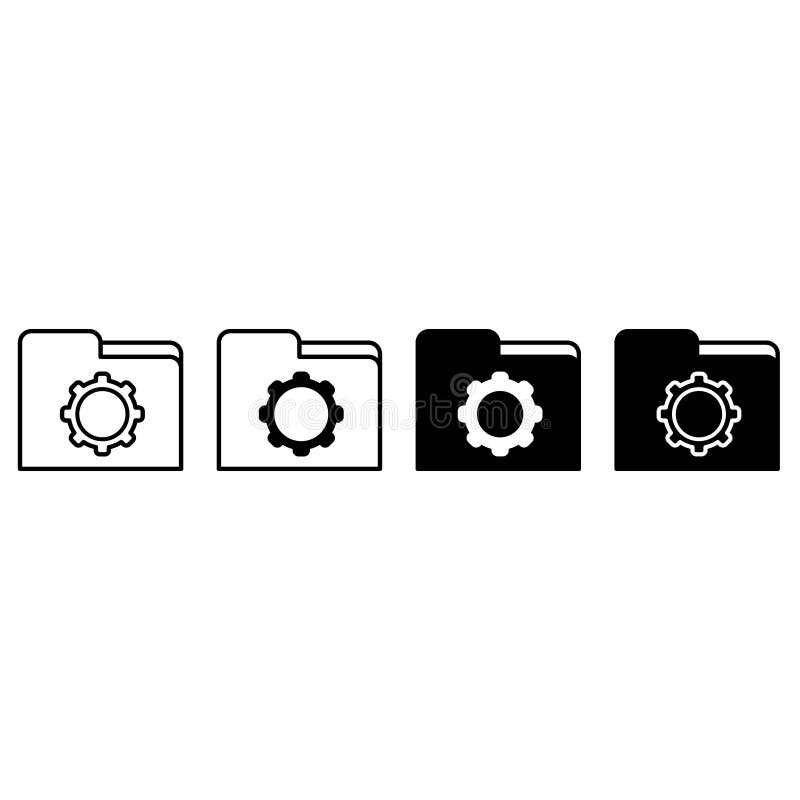 Setup Icon Vector Set. Settings Illustration Sign Collection ... Setup Icon Vector Set. Settings Illustration Sign Collection ...