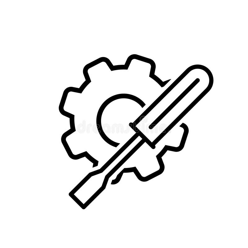 Setup Icon Vector Set. Settings Illustration Sign Collection. Menu ...