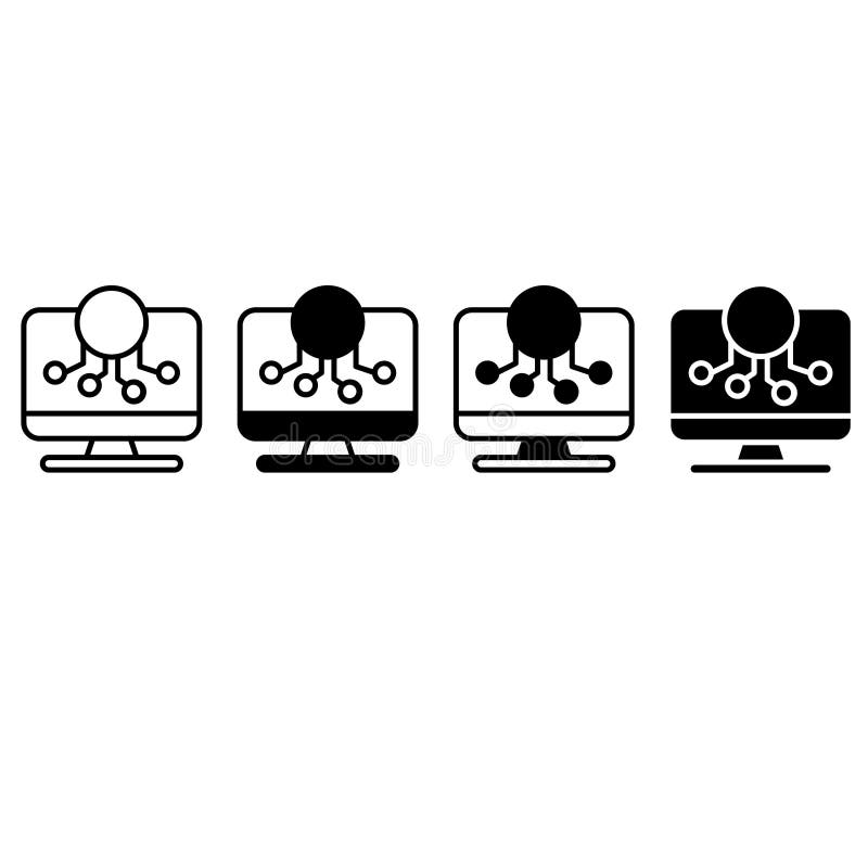 Setup Icon Vector Set. Settings Illustration Sign Collection. Menu ...