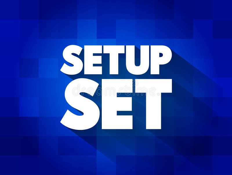 Setup Word Stock Illustrations – 347 Setup Word Stock Illustrations ...