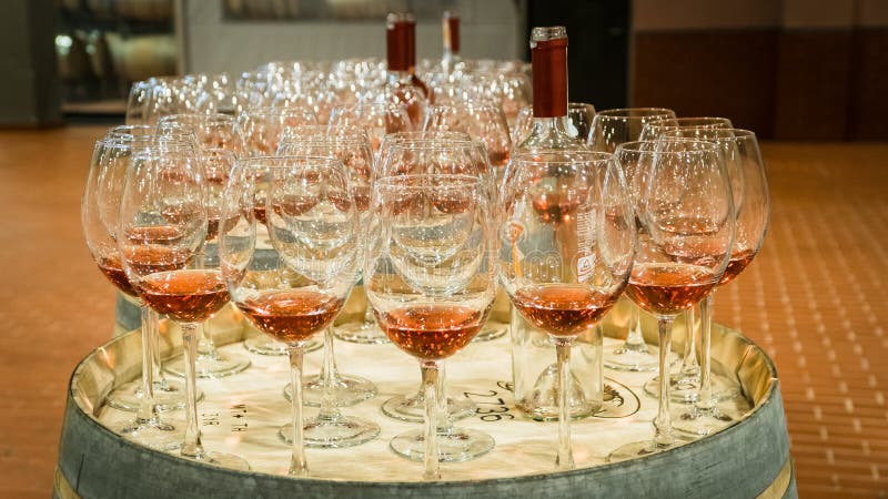 Wine Tasting Setup stock photo. Image of lifestyle, crystal - 10298072