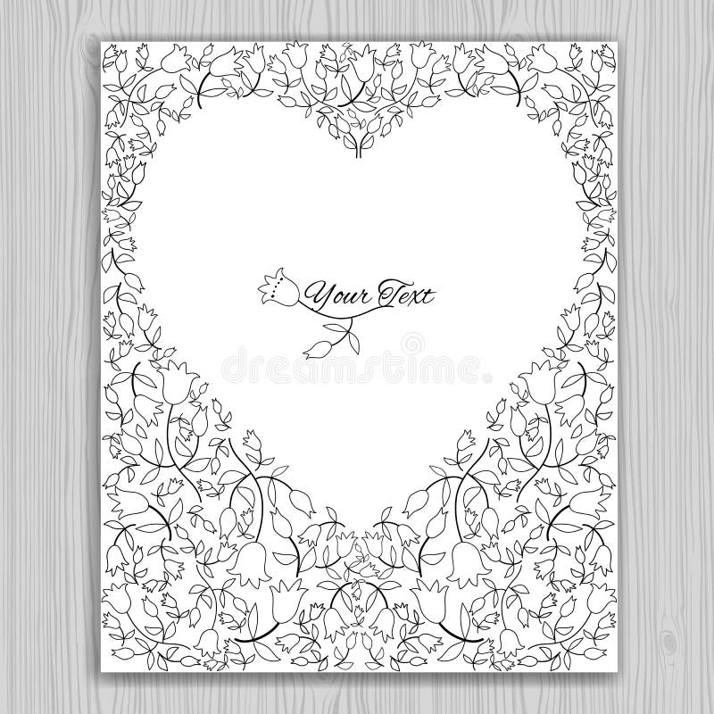 Setzen Sie Ihren Text hier vektor abbildung. Illustration von weiblich ...