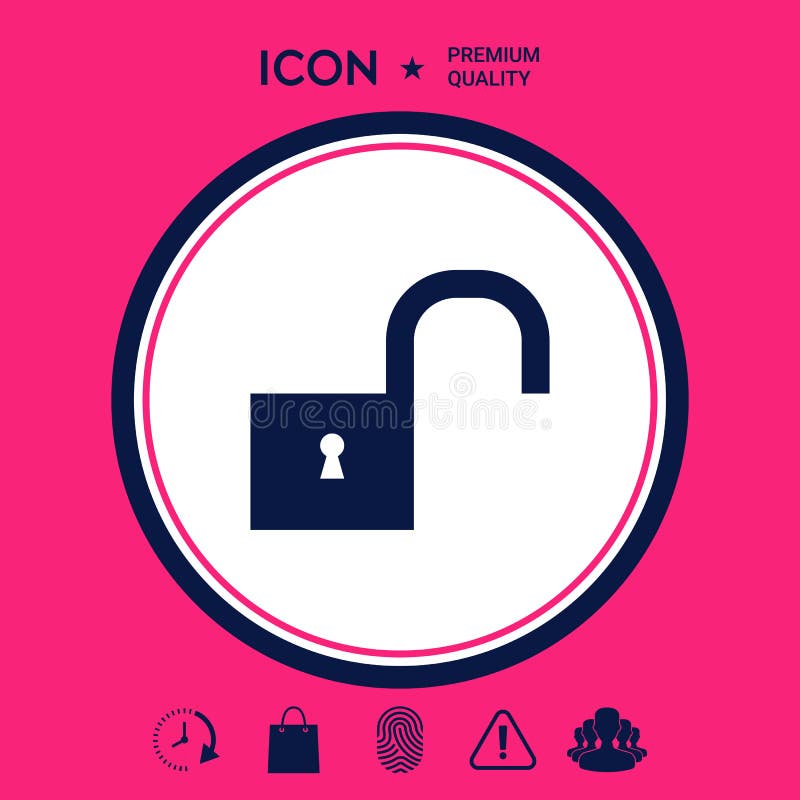 Setzen Sie Ikonen-Symbol Frei Vektor Abbildung - Illustration von ...