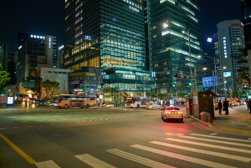 Seul fotografia editorial. Obraz złożonej z architektury - 105097742