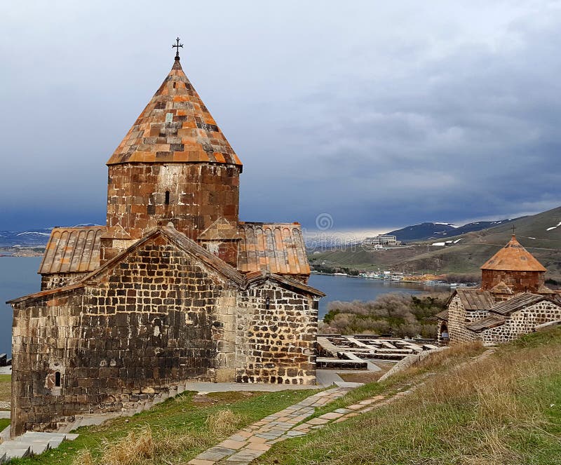 The Ancient Sevanavank Monastery, Sevan, Armenia Editorial Photo ...