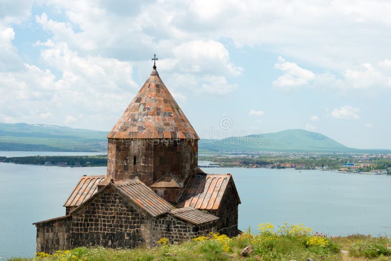Sevanavank Monastery. a Famous Historic Site in Sevan, Gegharkunik ...