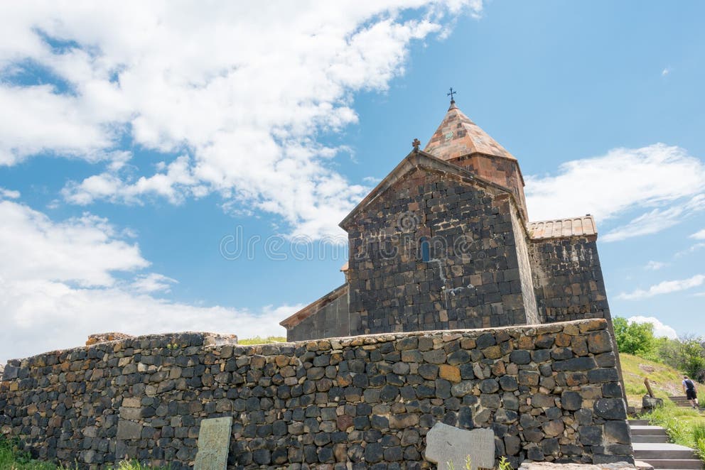 Sevanavank Monastery in Sevan, Gegharkunik, Armenia Stock Image - Image of mountain, medieval ...